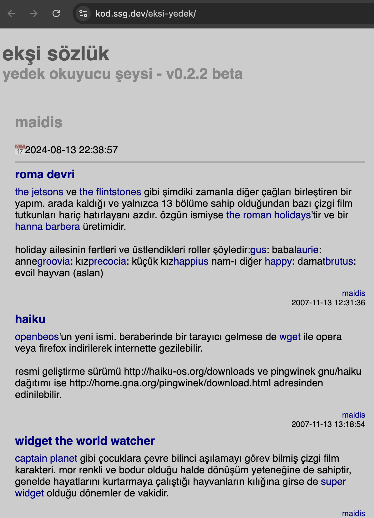 ekşi sözlük - kutsal bilgi kaynağı